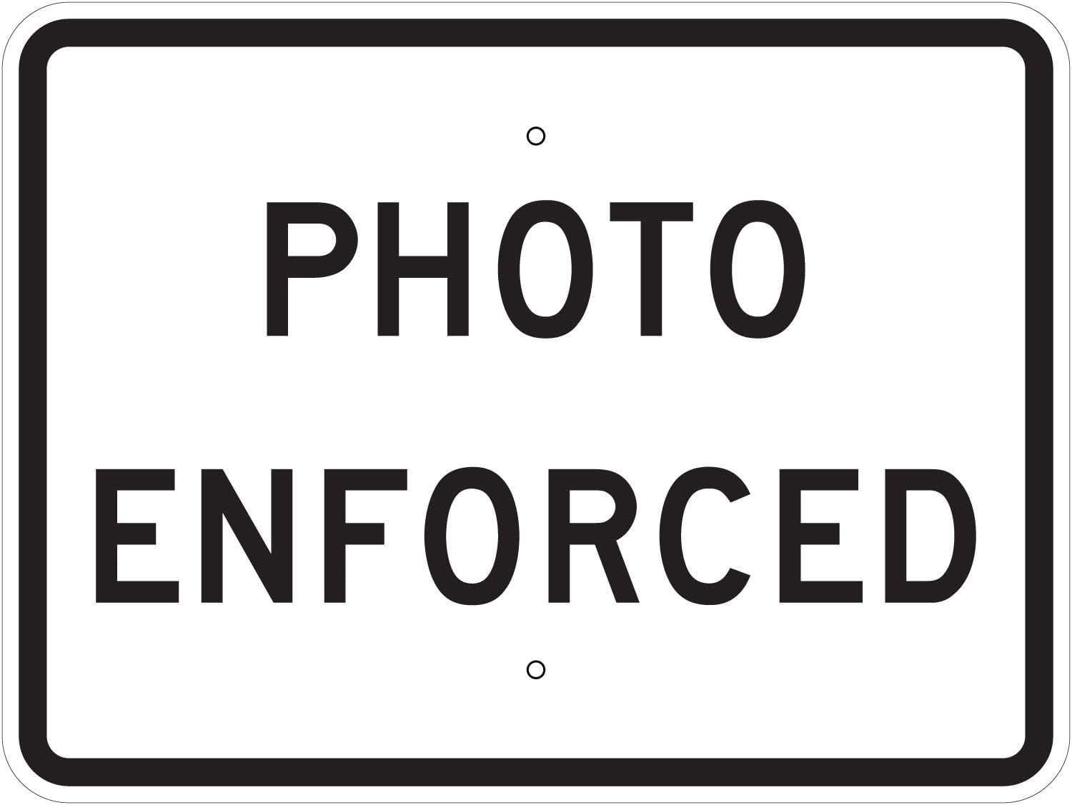 Photo Enforced Sign (R10-19) | Cheap Street Signs